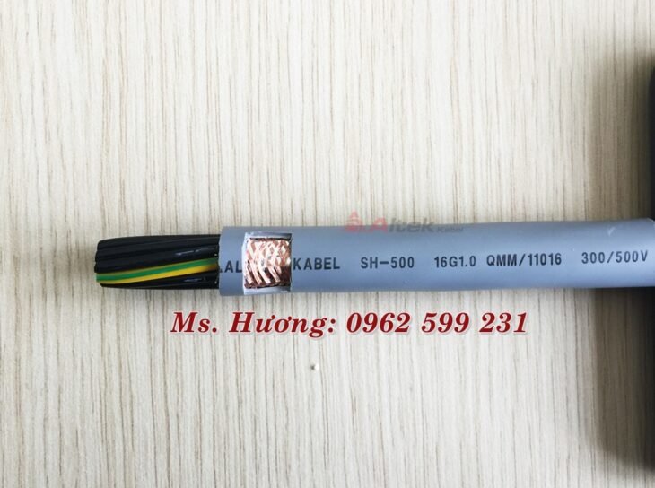 Cáp 16 lõi / Cáp điều khiển / Cáp chống nhiễu chất lượng cao - Hà Nội Today